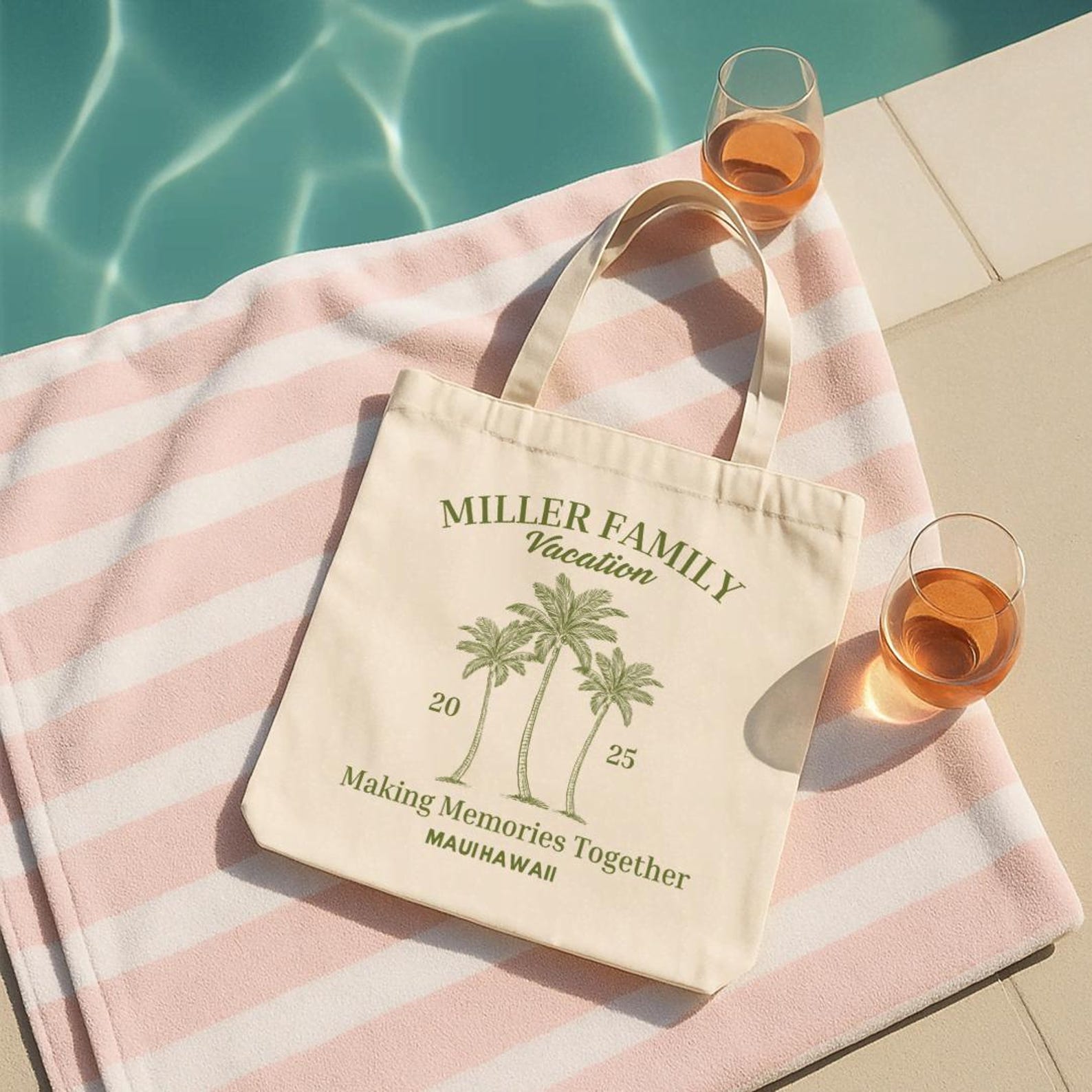 Custom Family Trip Bag, Family Vacation Bag, 2025 Family Trip Bag ...