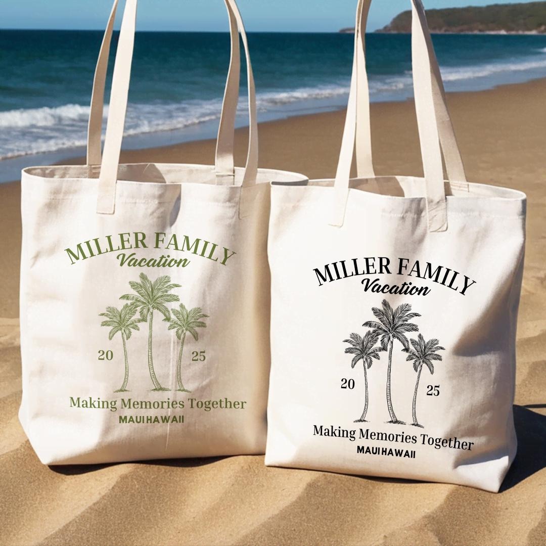 Custom Family Trip Bag, Family Vacation Bag, 2025 Family Trip Bag ...