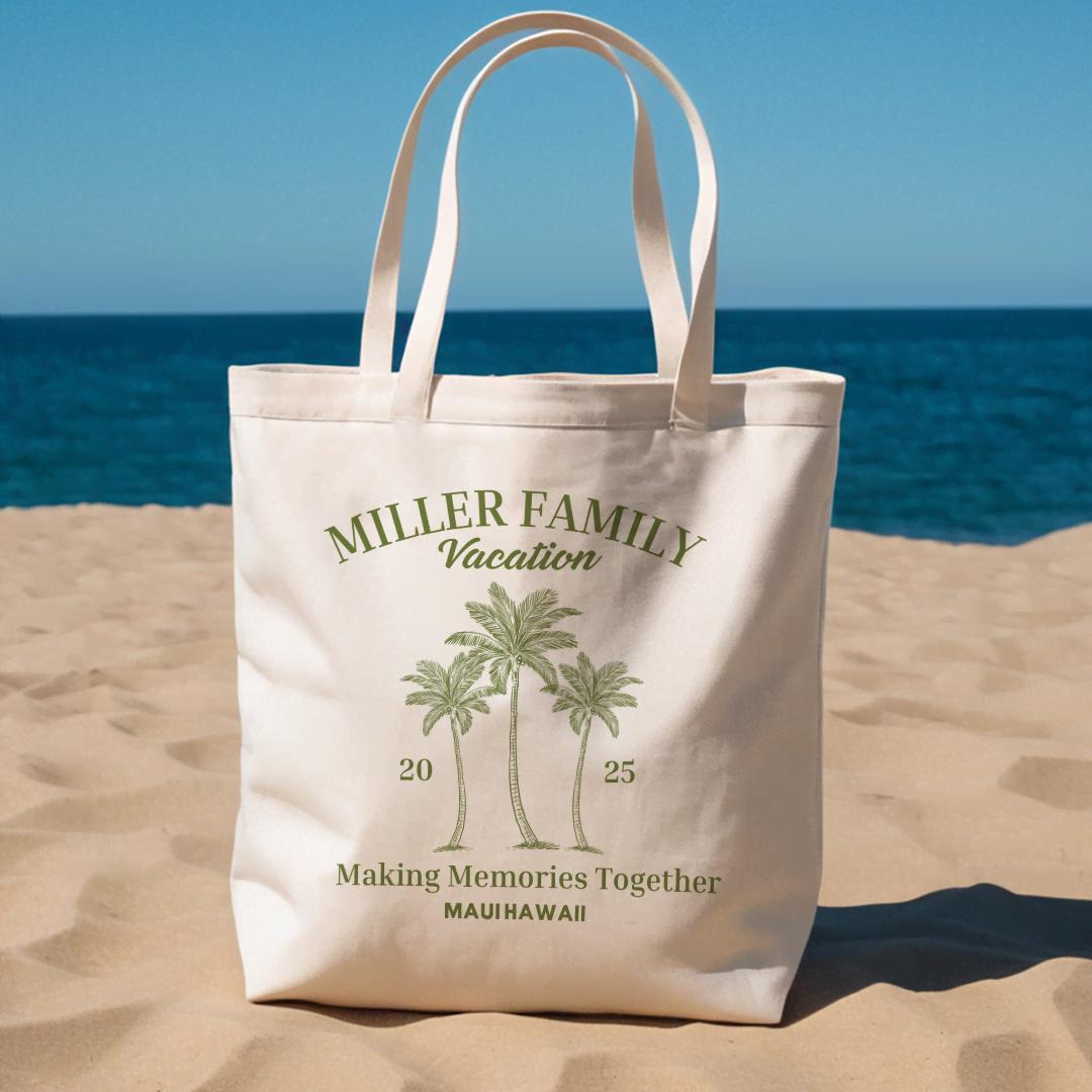 Custom Family Trip Bag, Family Vacation Bag, 2025 Family Trip Bag ...