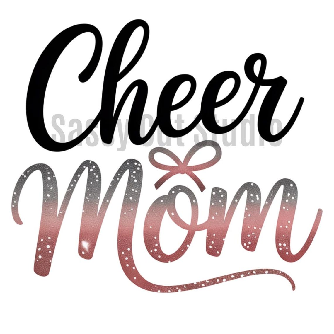 Cheer Mom Png, Bow, Cheerleader Mom Png, Cheer Mom Png, Coquette Pink ...