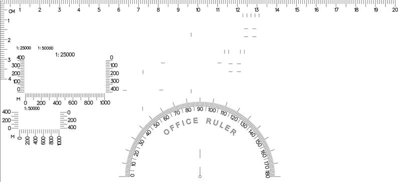 Wooden Ruler Laser Cut Dijital Files 3mm/6mm Plywood (cdr, Dxf, Ai, Svg ...