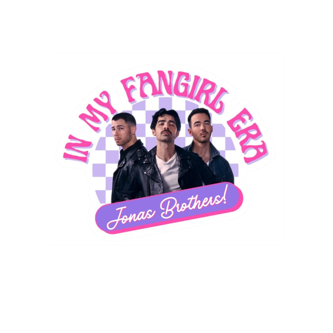 Fangirl Era Stickers, Jonas Brothers, Joe Nick Kevin, Girly, Fun Vibes ...