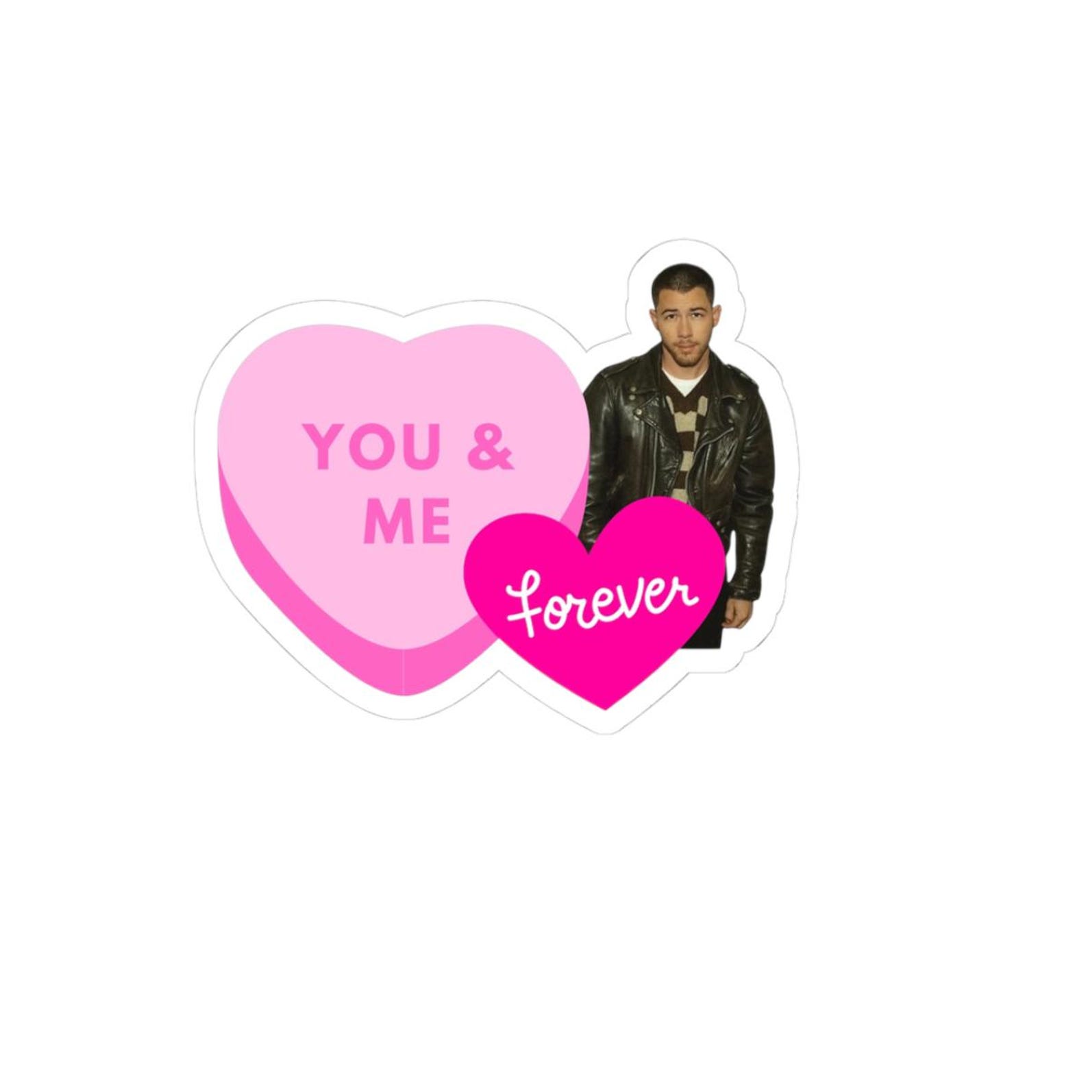 Kiss-cut Stickers for Nick Jonas Fans - Celebrity Crush, Fangirl, Jonas ...