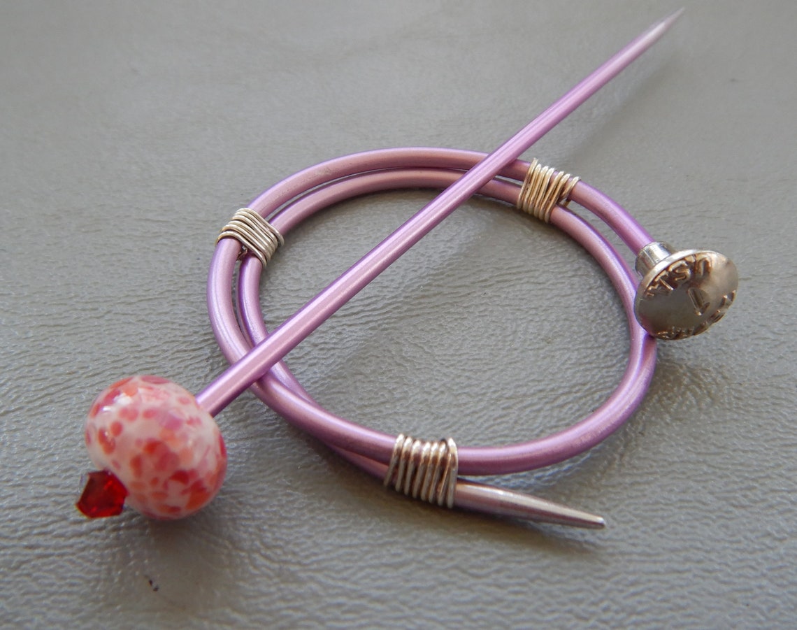 Knitting Needle Shawl Pin #20 - Etsy