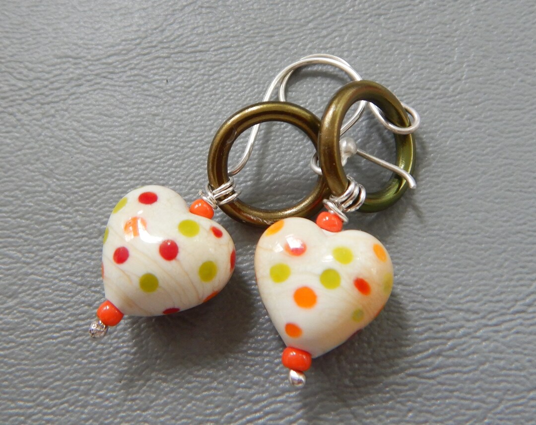 Repurposed Knitting Needle Earrings 2019 E-080 - Etsy.de