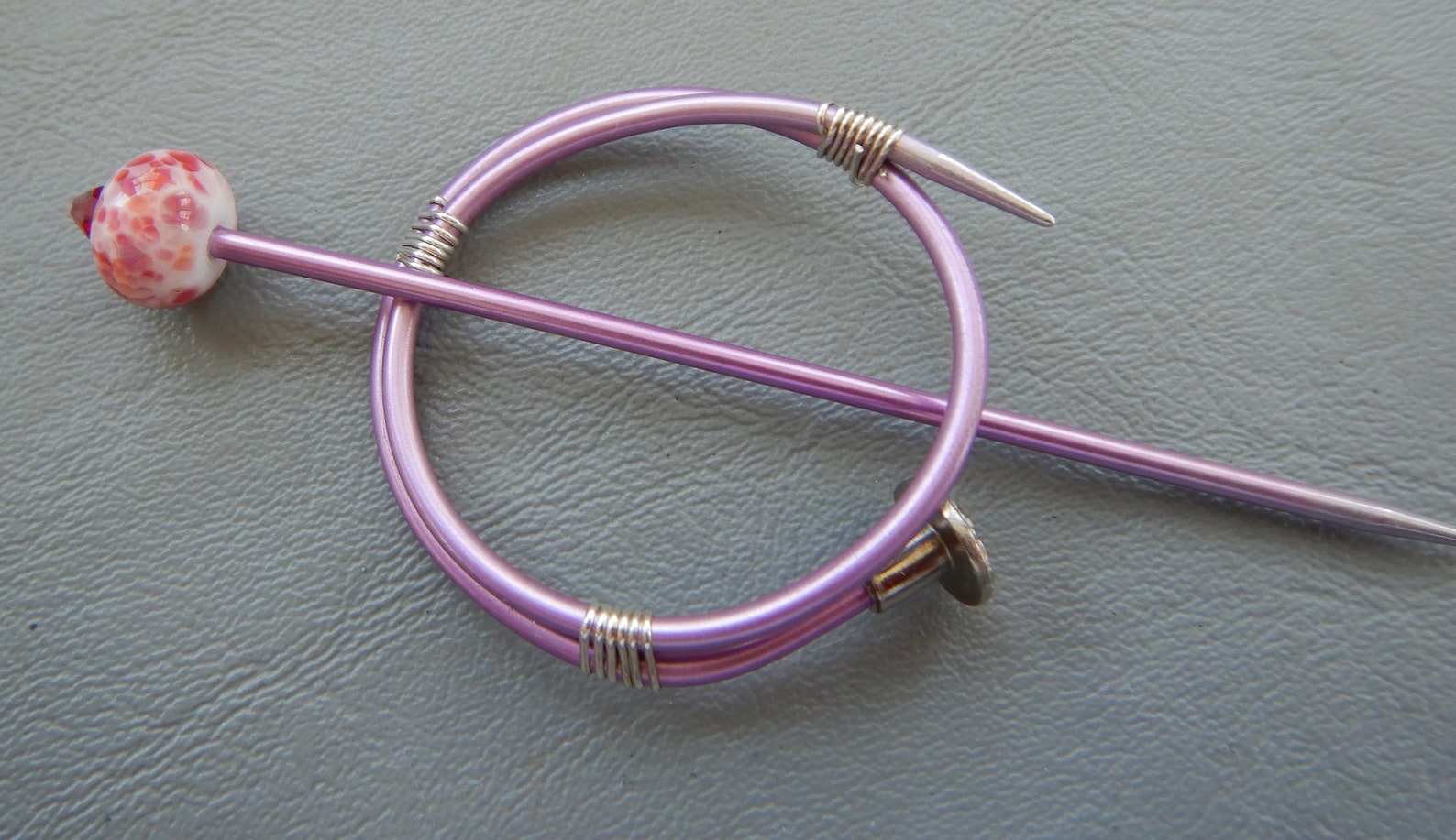 Knitting Needle Shawl Pin #20 - Etsy