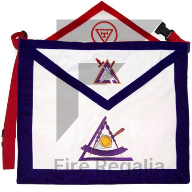 Past High Priest & Past Illustrious Master Apron – Reversible | Royal ...