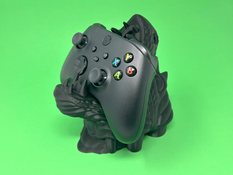 3D Printed Dragon Controller Stand: Fantasy Gaming Desk Decor - Etsy