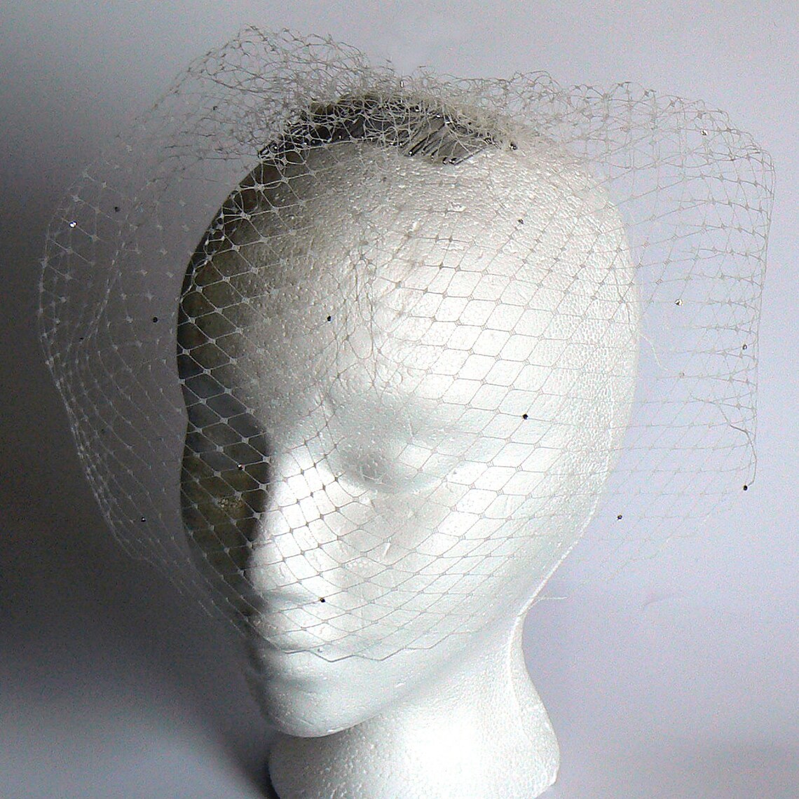 DIY How to Make a Veil Kit Cd Make a Face Veil Rhinestone Veil - Etsy
