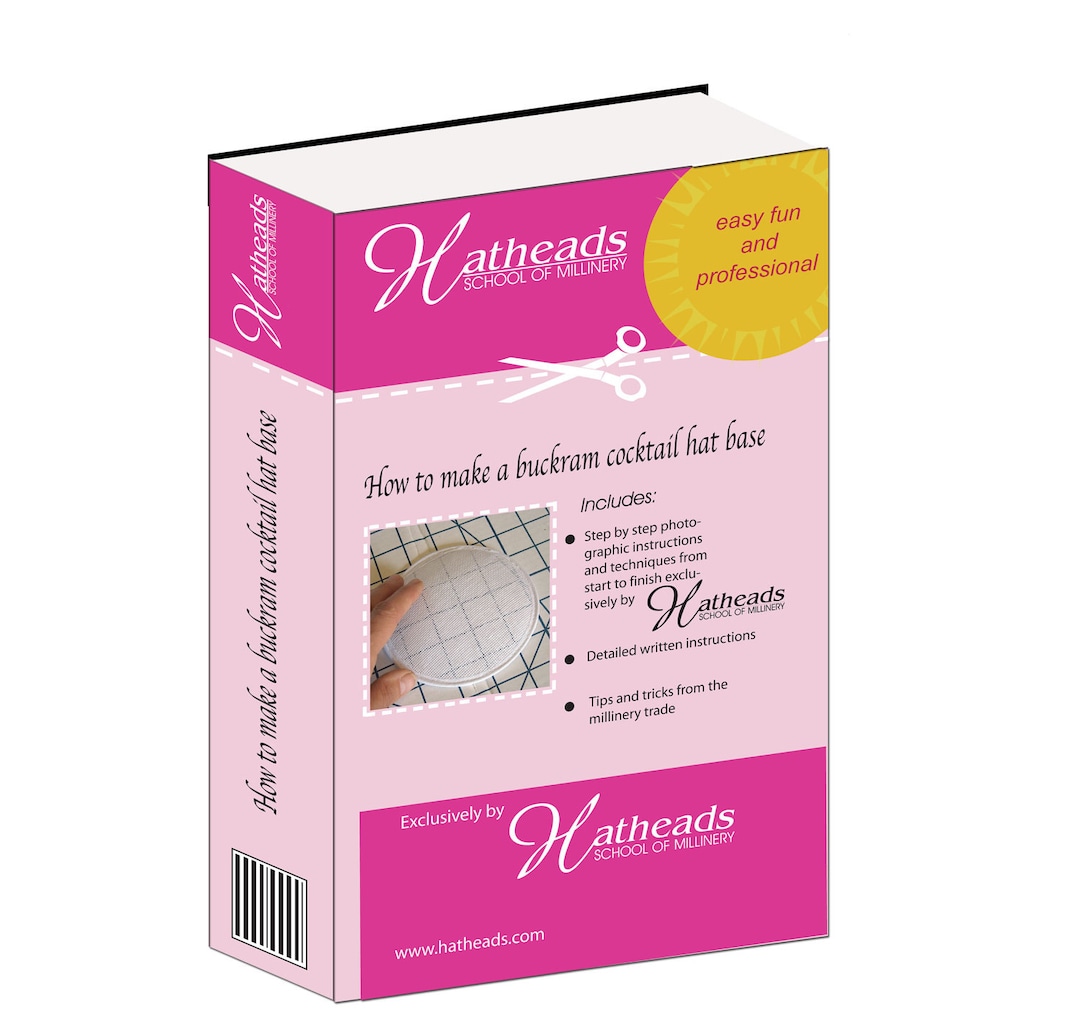 How to Make a Buckram Cocktail Hat Base Pdf E-book - Etsy