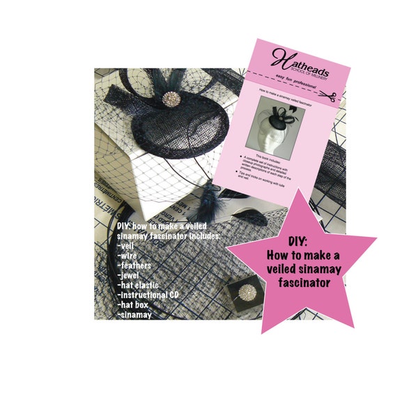 Fascinator Hat Kit - Etsy