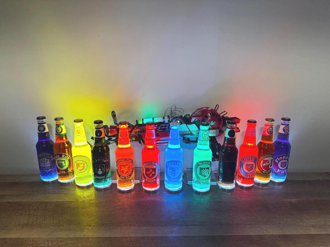 Pick 4 COD Zombies Perk A Cola Bottles With Light DON’T DRINK! - Etsy