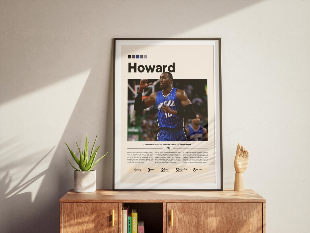 Dwight Howard NBA Poster: Orlando Magic Wall Art (digital Download) - Etsy