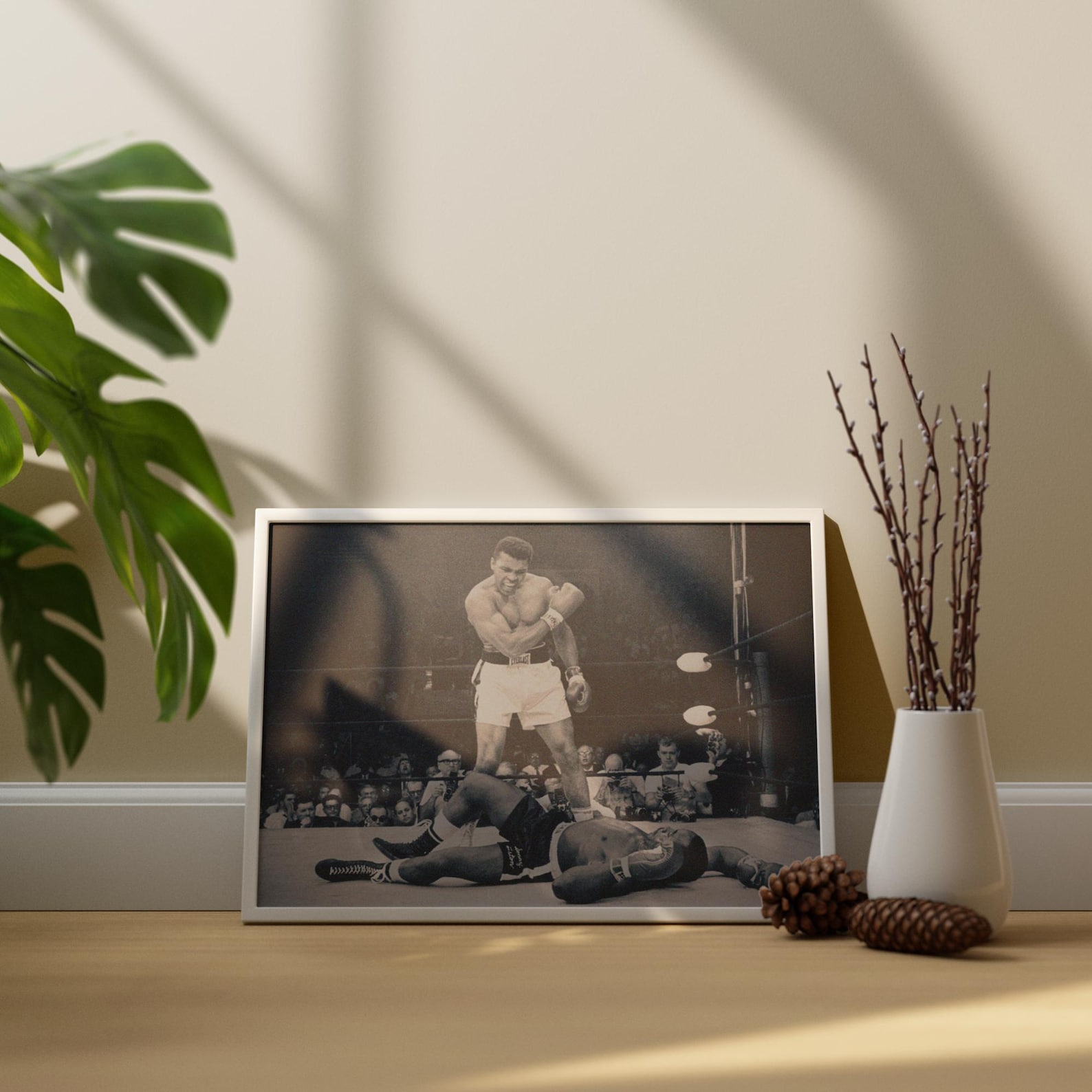 Muhammad Ali - Iconic Knockout Poster: Legendary Boxing Photo (digital ...