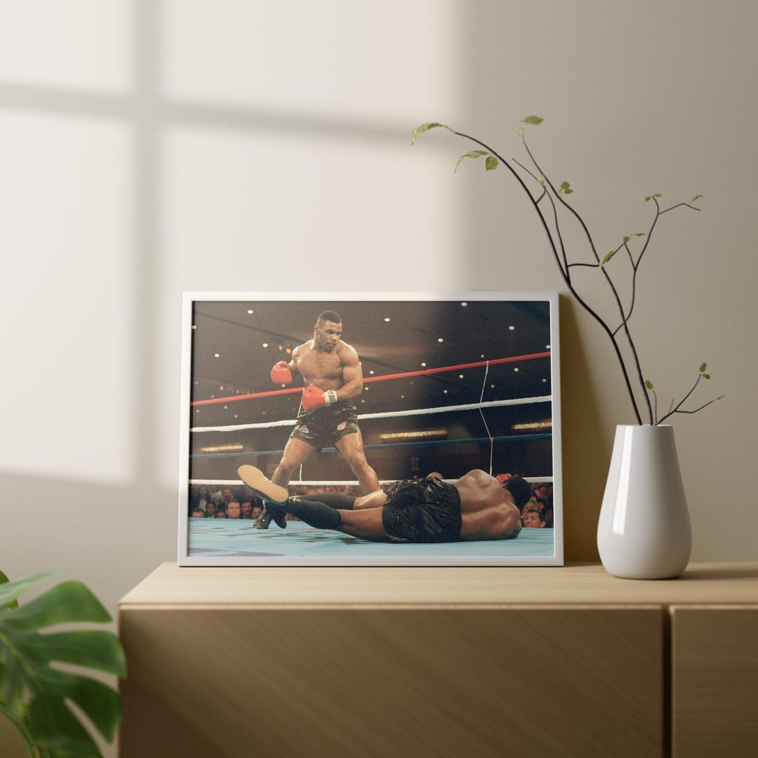 Mike Tyson - Iconic Knockout Poster: Legendary Boxing Photo (digital ...
