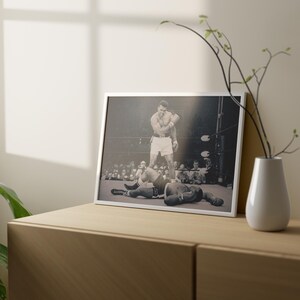 Muhammad Ali - Iconic Knockout Poster: Legendary Boxing Photo (digital ...