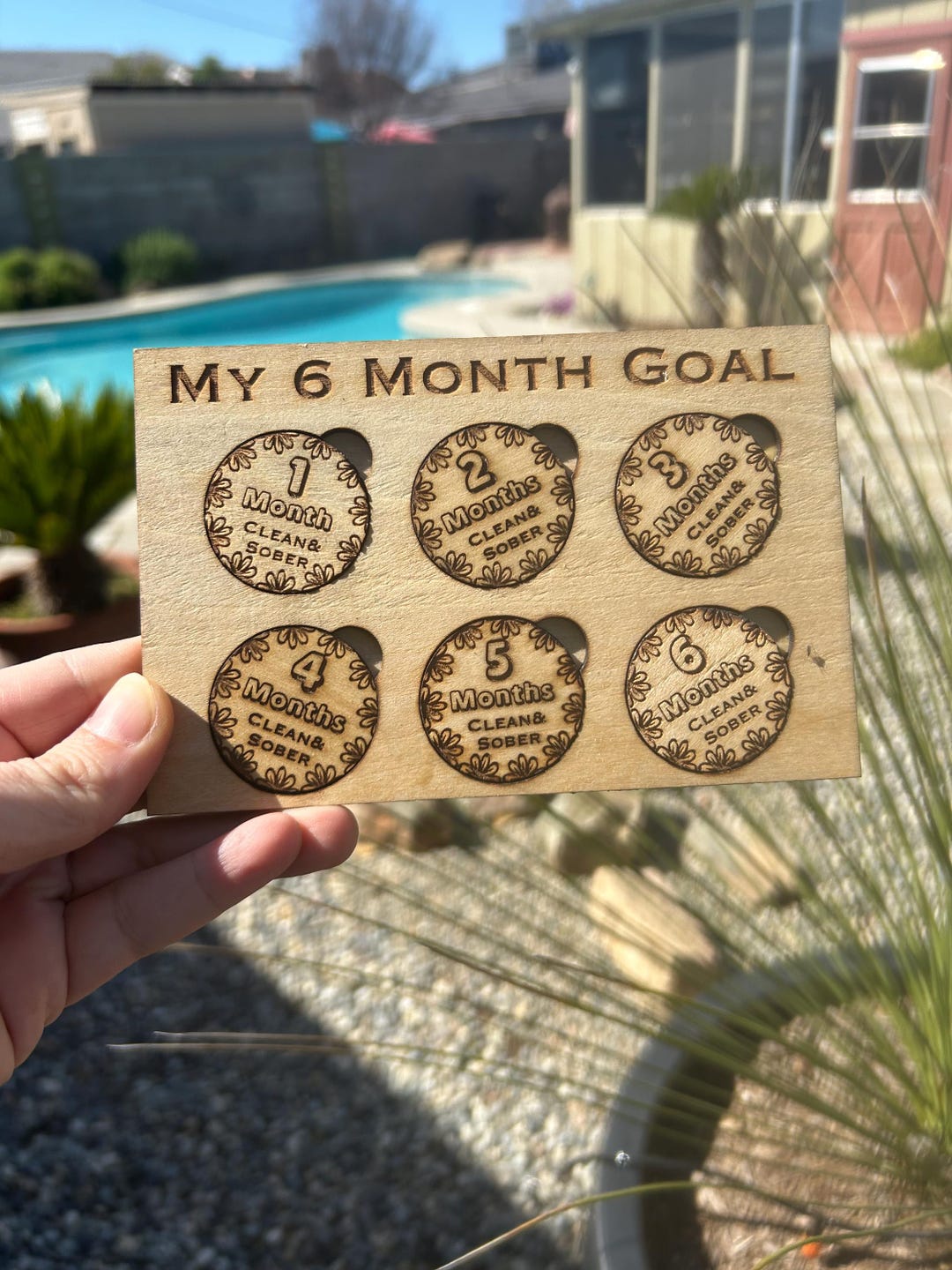 Custom 6 Month Goal Board - Etsy