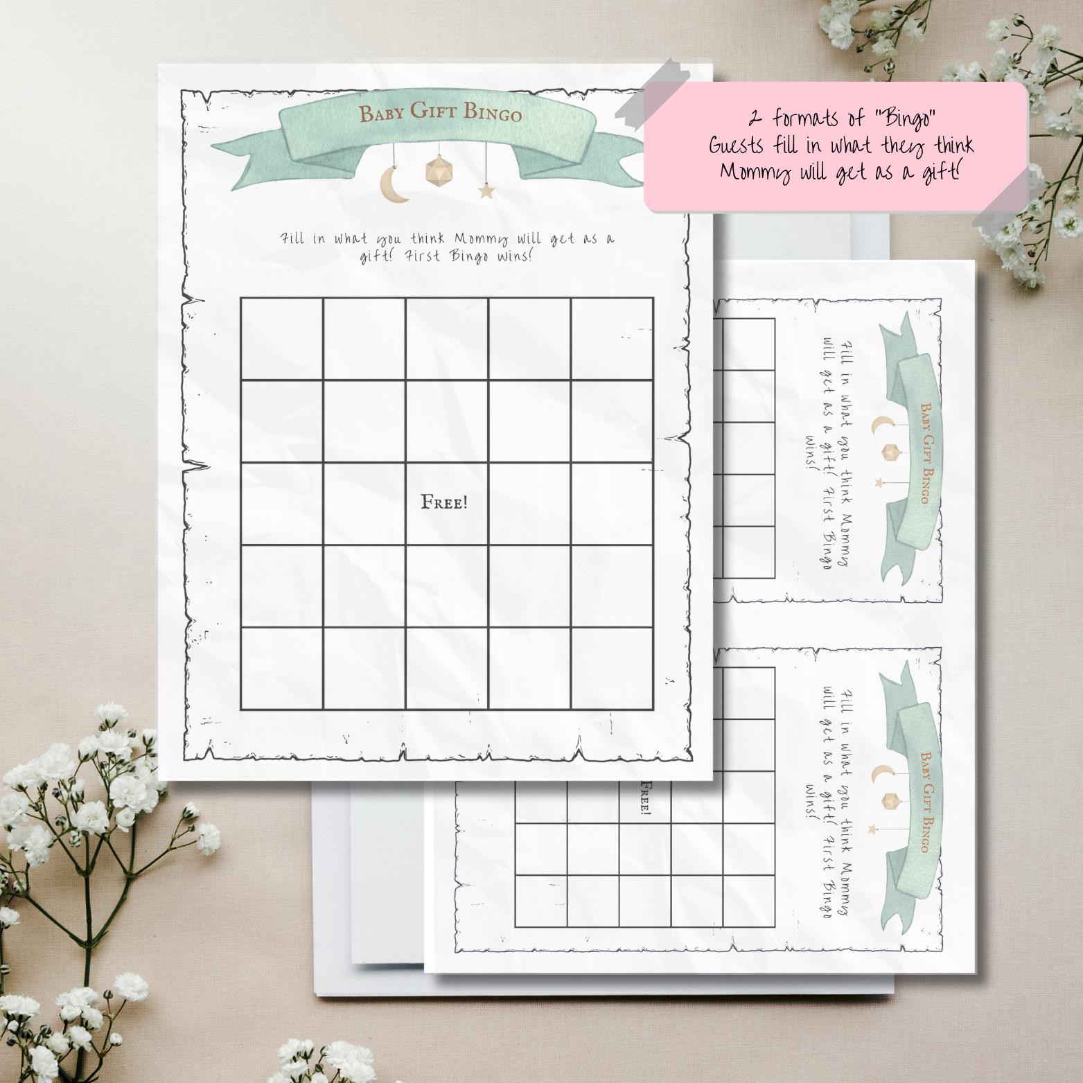 Printable Dnd Themed Baby Shower Games: Instant Download, Fantasy Games ...