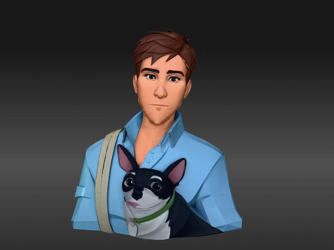 Dispatch Robert Robertson & Beef Figure | Print Ready STL | Game Gift - Etsy