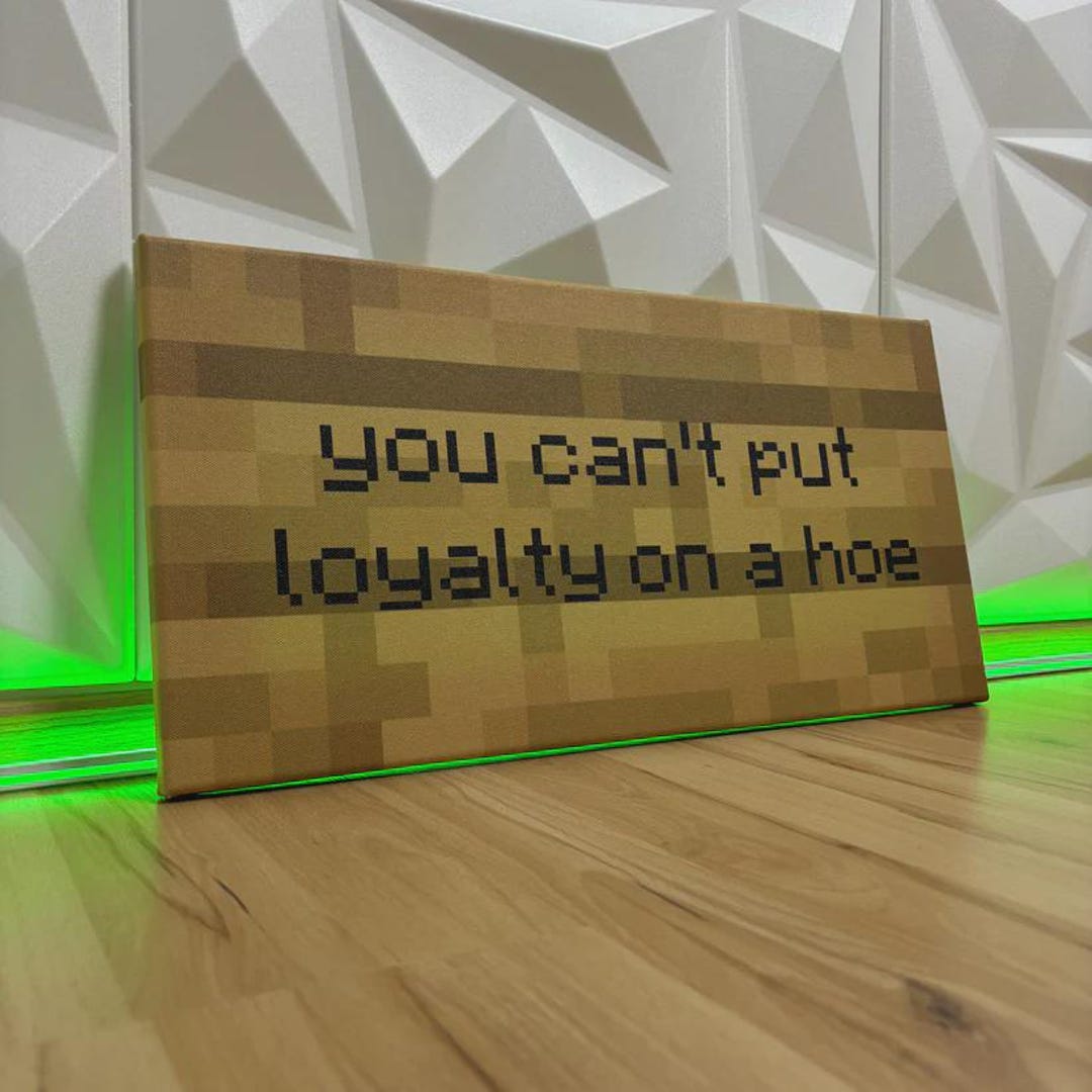 Letrero personalizado de Minecraft / Regalo / Juguete / Película de ...