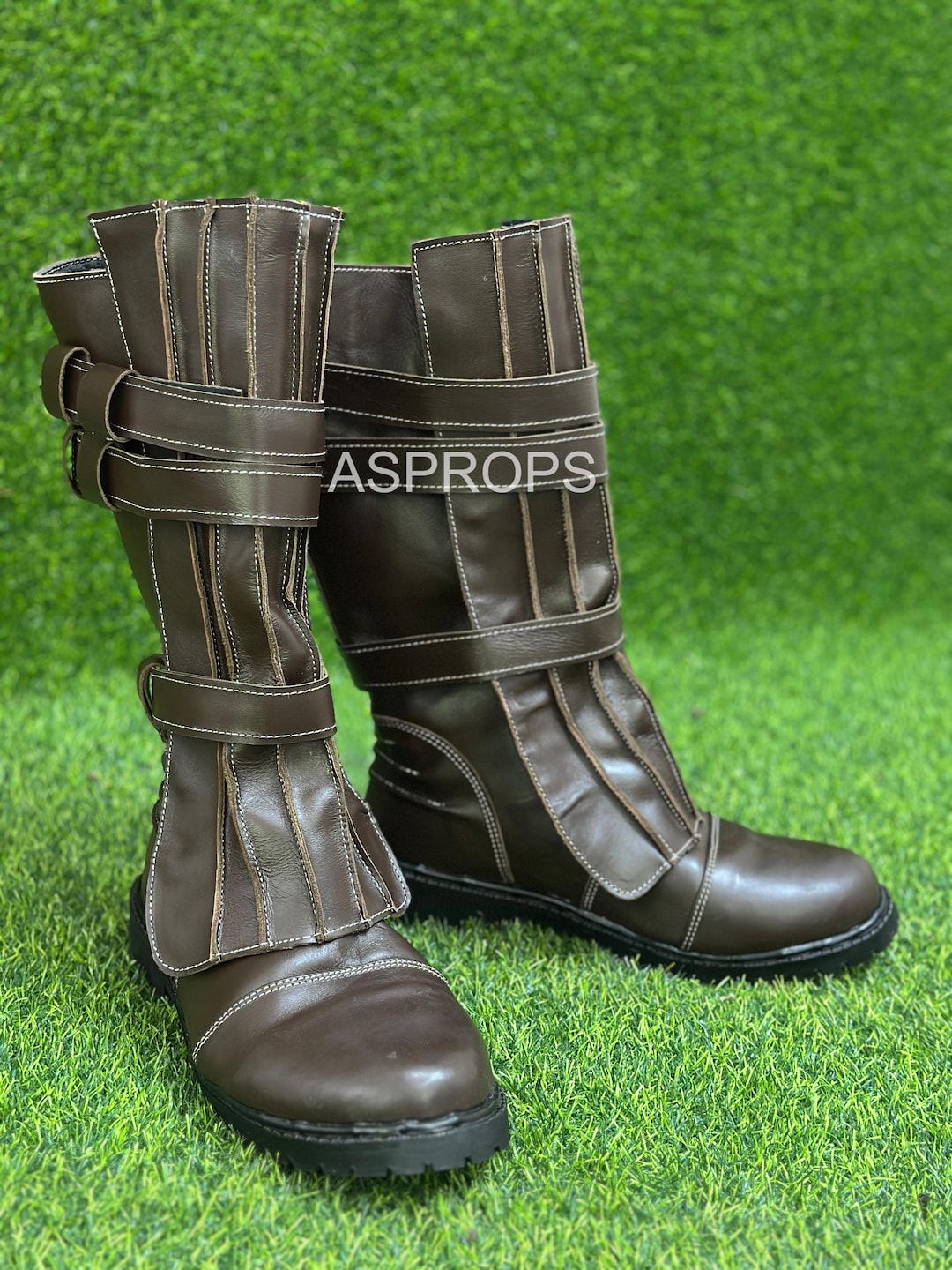 Anakin Skywalker Cosplay Leather Boots – Star Wars ROTS Replica Jedi ...