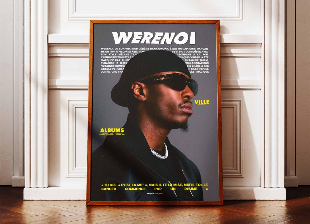 Werenoi Poster | Werenoi Poster | Werenoi Portrait Poster | Music ...