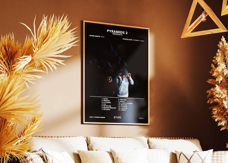 Album Poster Pyramid 2 Werenoi | Poster Werenoi Album | Rapper Poster ...