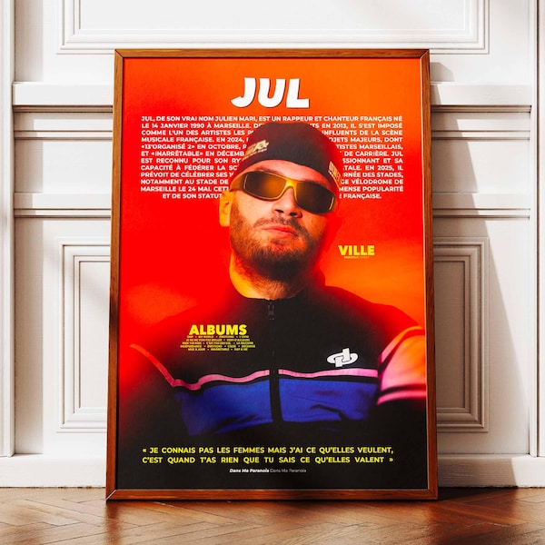 Album poster jul - Etsy France