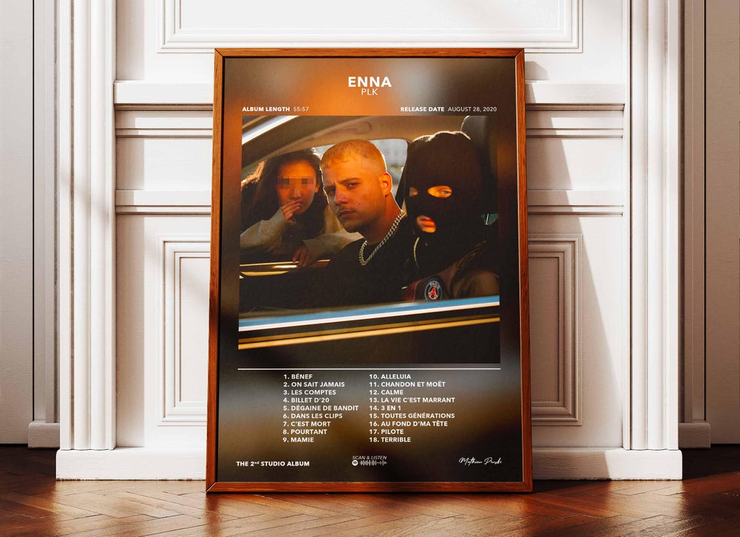Album Poster Enna PLK | Poster PLK Album | Rapper Poster | Album Wall ...