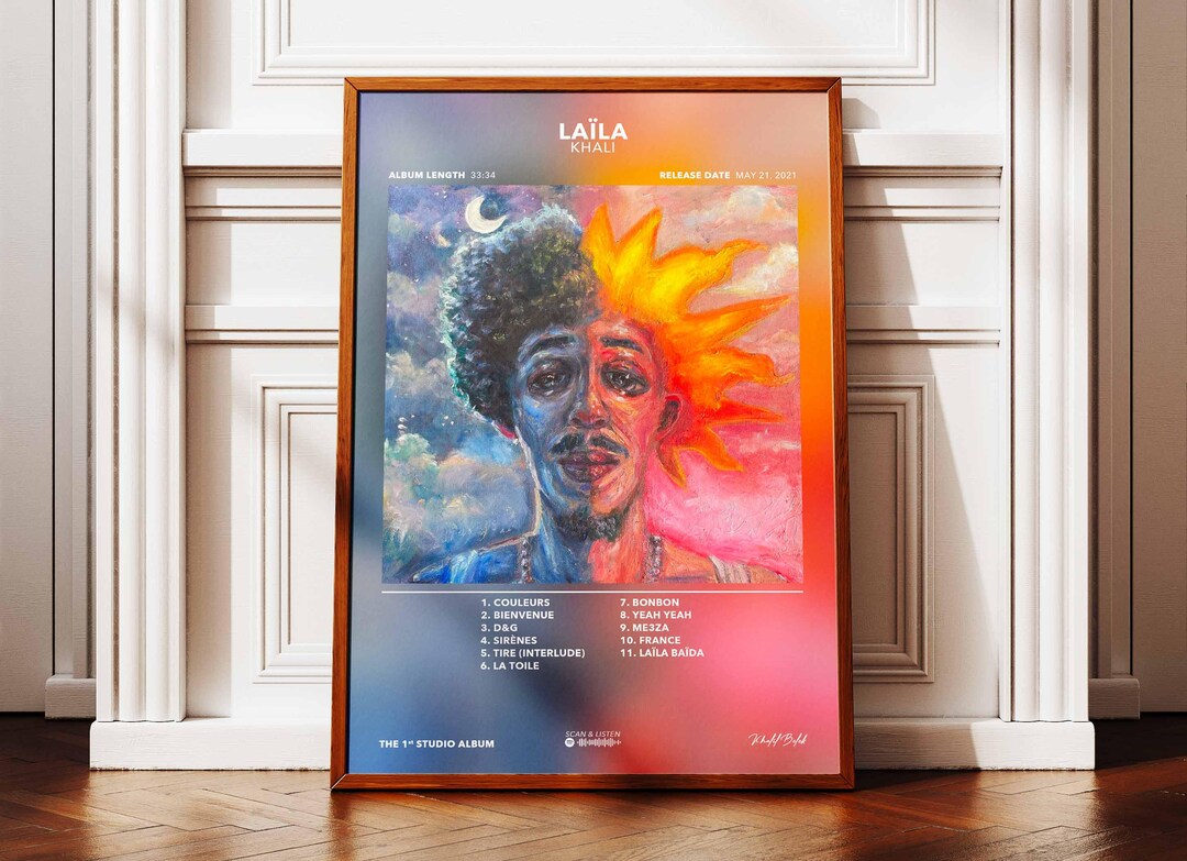 Laila Khali Album Poster | Laila Khali Album Poster | Rap Album Poster ...