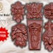 Green Man 3D Model Bundle | 6 Digital Files for CNC & 3D Printing ...
