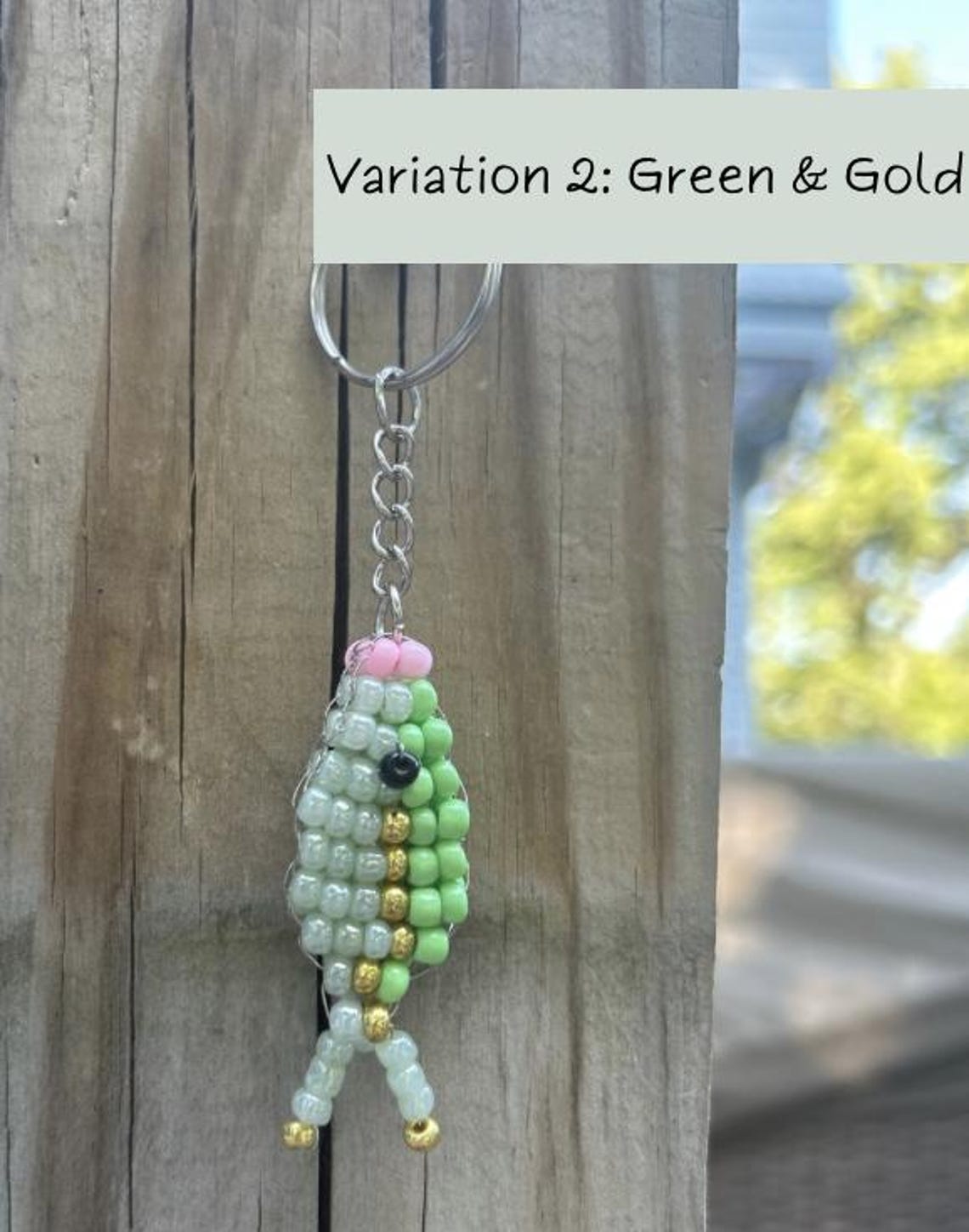 Beaded Fish Keychain | Colorful Fish | Beadwork - Etsy