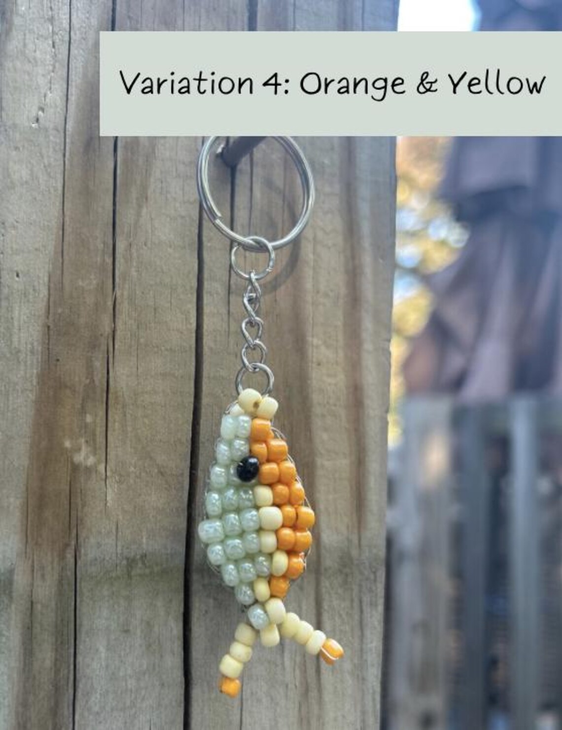 Beaded Fish Keychain | Colorful Fish | Beadwork - Etsy