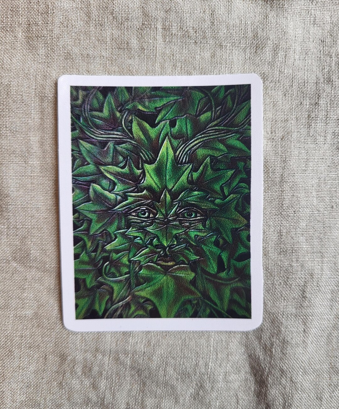 Ivy Green Man Sticker - Etsy