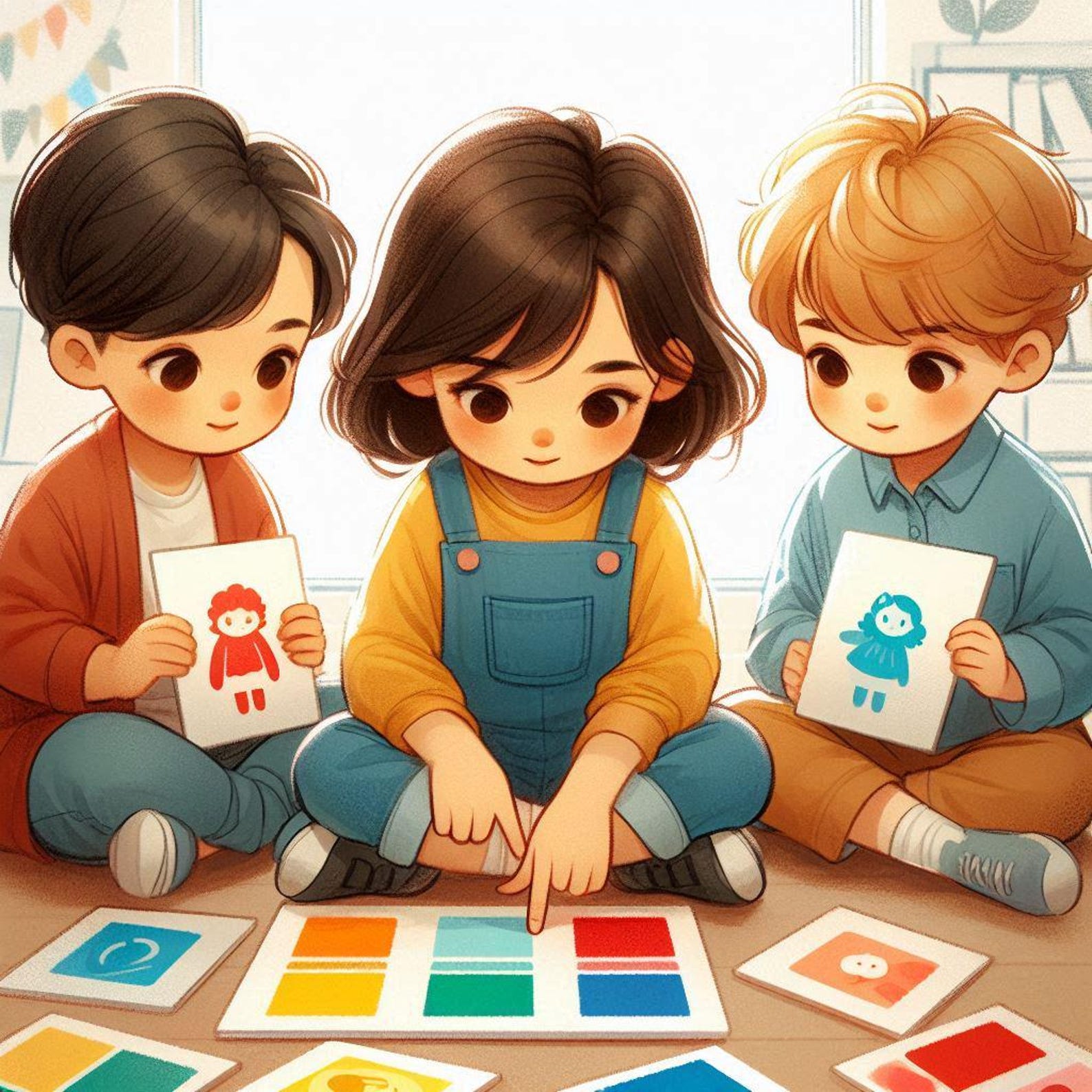 Color Flashcards for Kids – Educational Printable PDF + Bonus Color ...