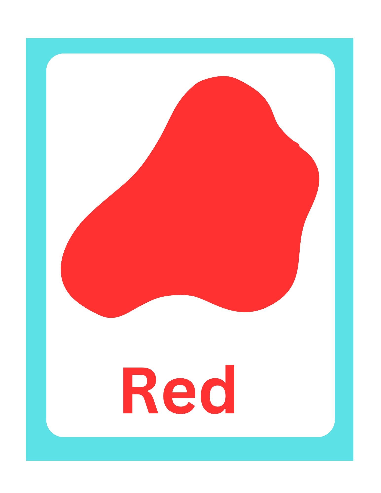 Color Flashcards for Kids – Educational Printable PDF + Bonus Color ...