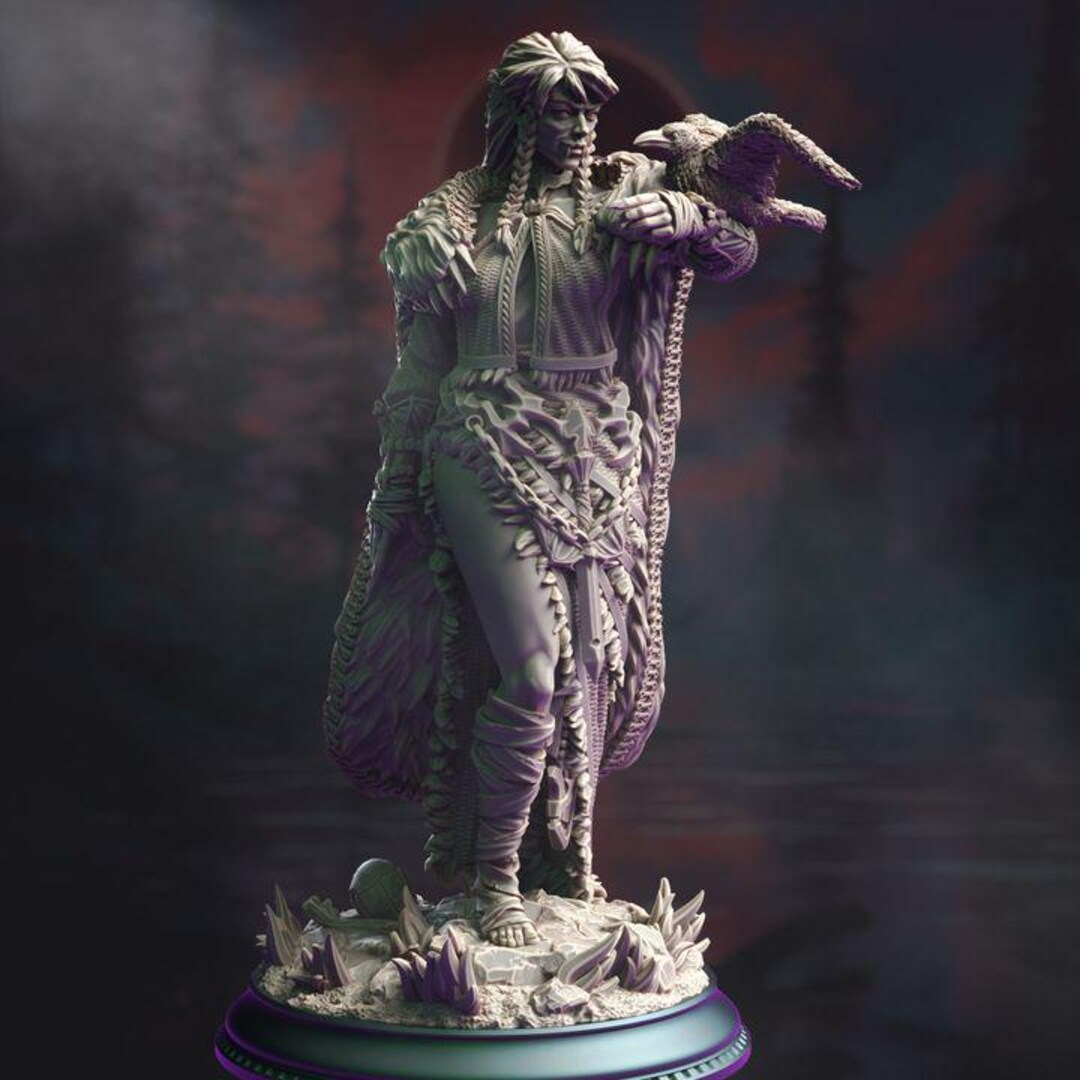 Vampire Enchantress Hemomancer Miniature | Dnd Half-elf Spellcaster ...