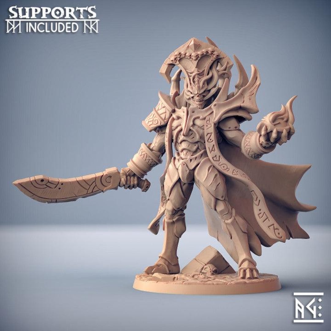 Undead Sarcophagus Guardian Lich King Miniature (large) | Artisan Guild ...