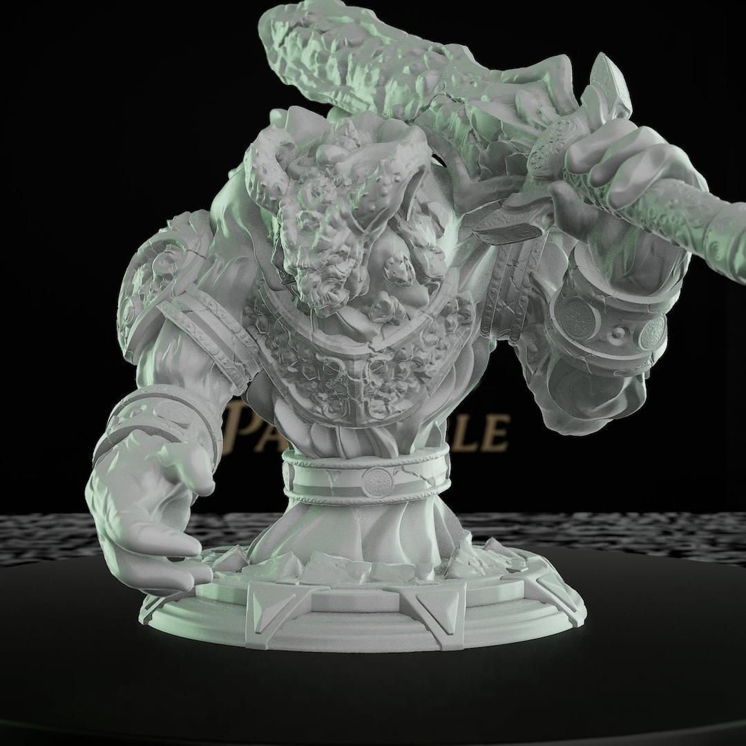 Elemental Guardian Fire Spirit Miniature | Large | DM Stash | D&D Dnd ...