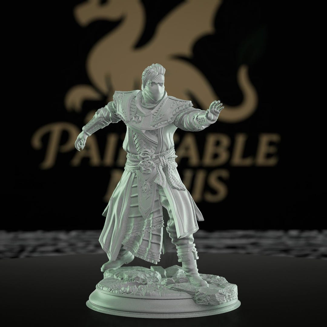 Enchanter Spectral Serpent Sorcerer Miniature | Medium | DM Stash | D&D ...