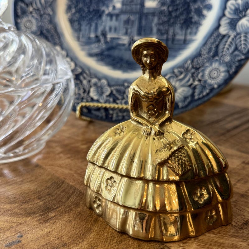 Solid Brass Figurine - Etsy