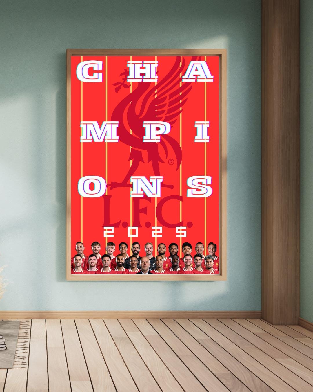 CHA MPI ONS 2025 - Liverpool Fc. Fan Art, Football Fan Art, #lfc # ...
