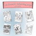 10 Cute Animal Coloring Pages, Zoo, Farm, Forest, Sea Creatures ...