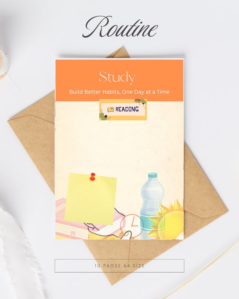 Daily Routine Planner Printable, Productivity Organizer PDF, Morning ...