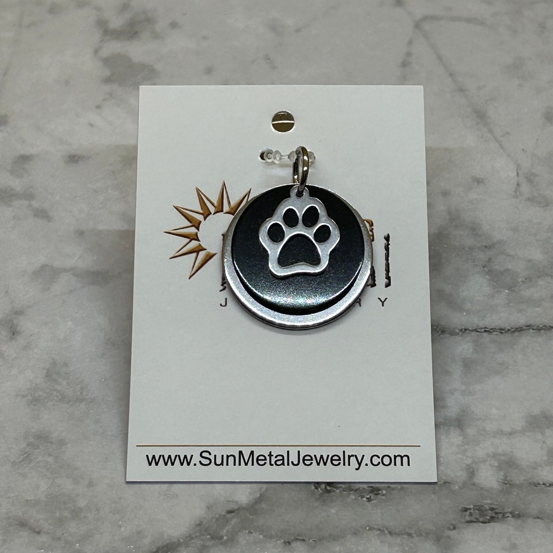 Pawsitively Perfect Stainless Steel Pendant (style #1233) - Etsy