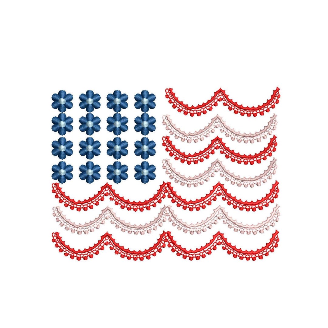 Patriotic Embroidery Designs, American Flag Embroidery, Independence ...