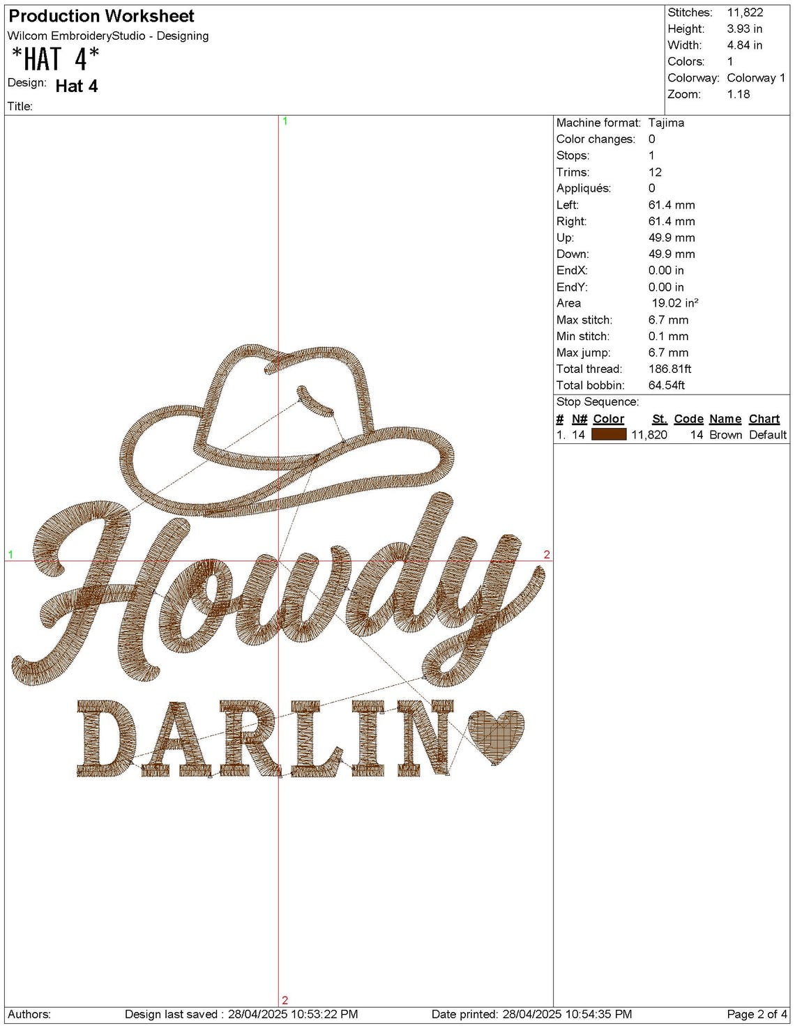 Howdy Darlin Country Embroidery Design, Western Embroidery Design ...