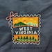 West Virginia Embroidery Design, State Emblem Embroidery, Southern ...