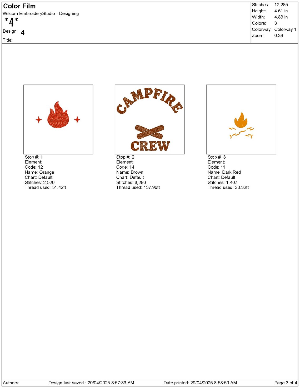 Campfire Crew Embroidery Design, Simple Outdoor Bonfire Embroidery ...