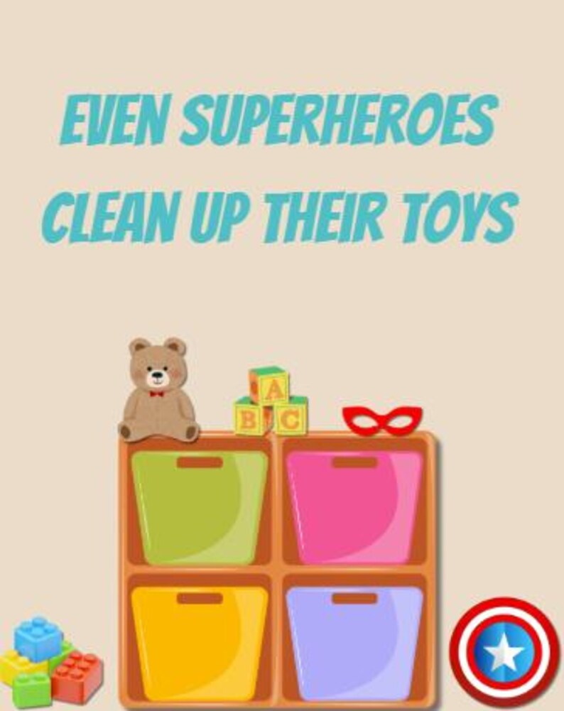 Even Superheroes Clean up Their Toys & Brush Their Teeth – Kids ...
